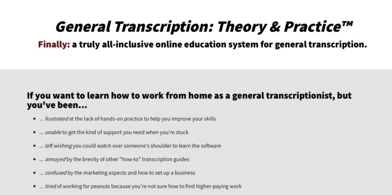 Legal Transcription Training Online With Certs - OUT AND BEYOND