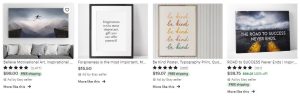 17 Top Selling Art On Etsy + Prices Sold!