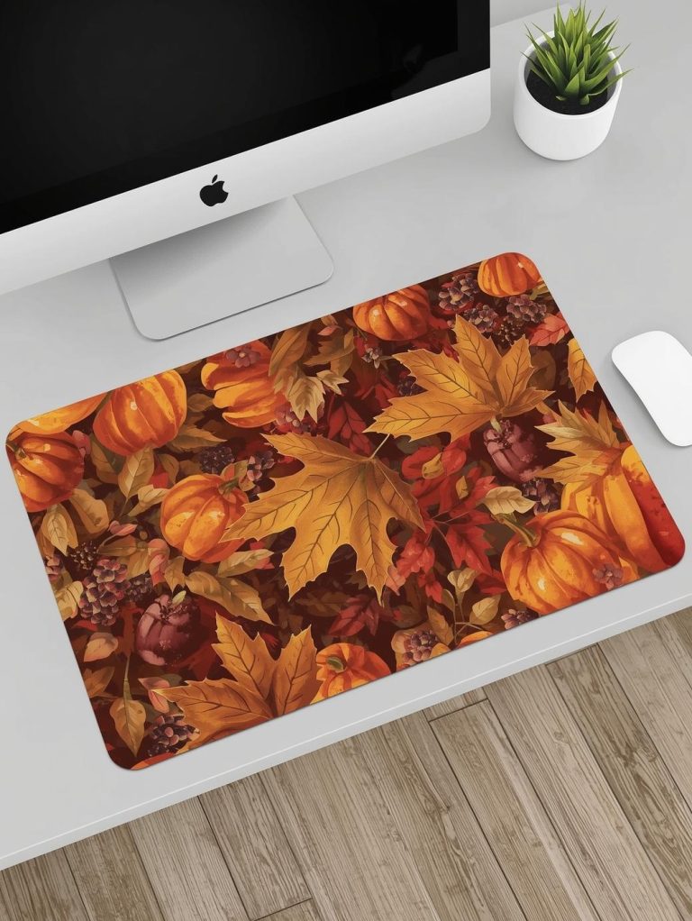 21 Cute & Festive Fall Desk Decor For Your Home Office